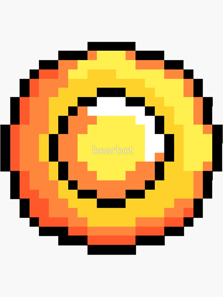 Pegatina «Insignias de Pokemon Kanto: Pixel Art Marsh Badge» de bearbot ...