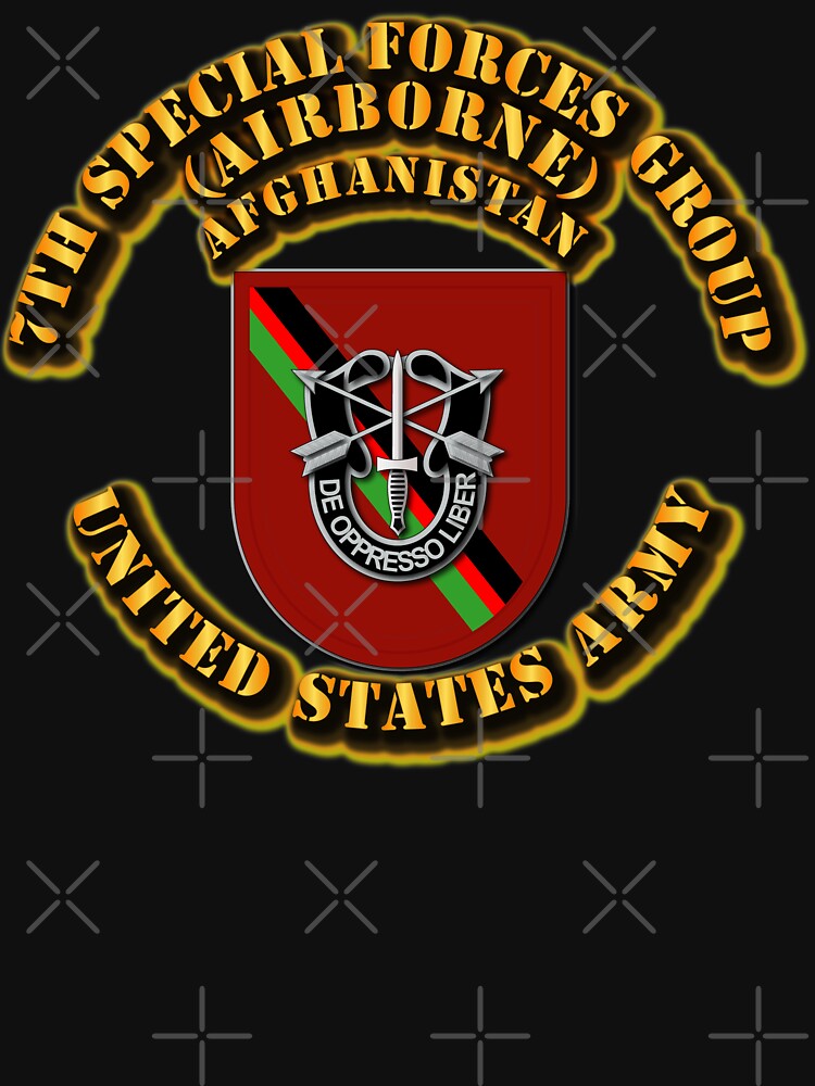 "SOF - 7th SFG - Flash - w AFG Band" T-shirt for Sale by twix123844 ...
