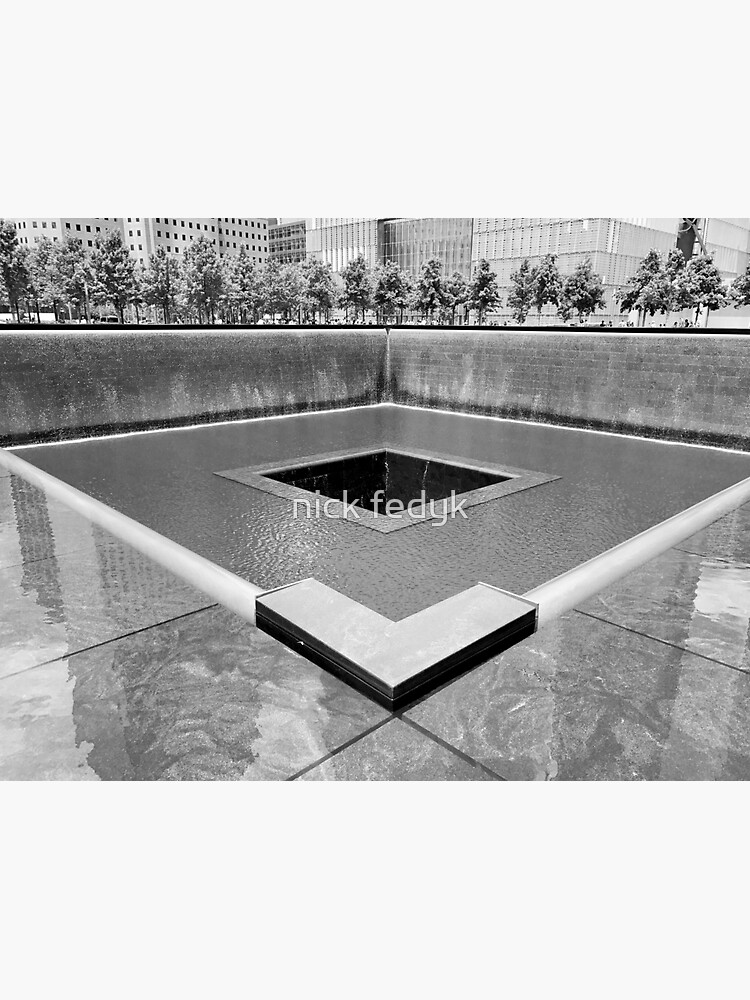 "911 Memorial Reflecting Pool" Sticker for Sale by fedyk | Redbubble