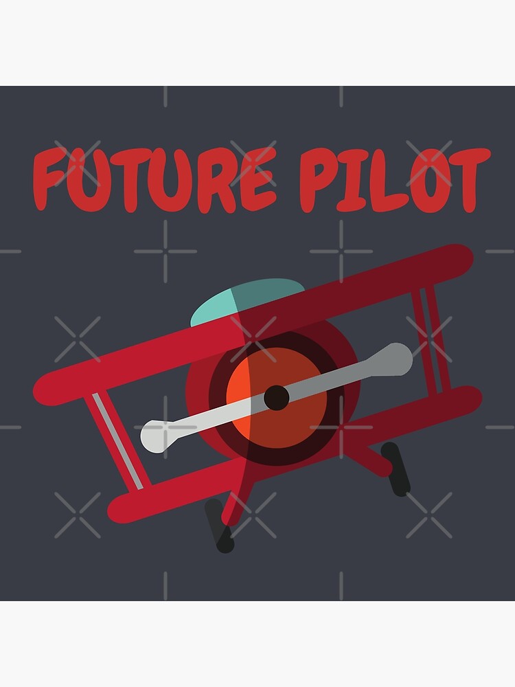 "Future Pilot" Poster by AeroAstro | Redbubble