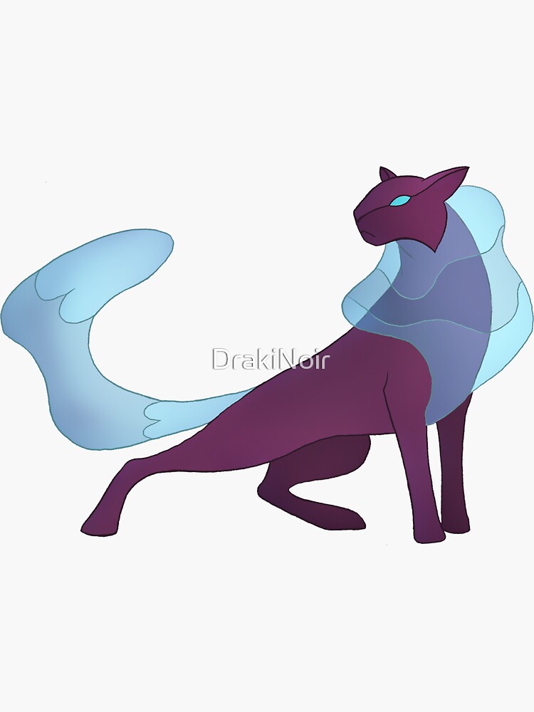 "Melog" Sticker for Sale by DrakiNoir | Redbubble