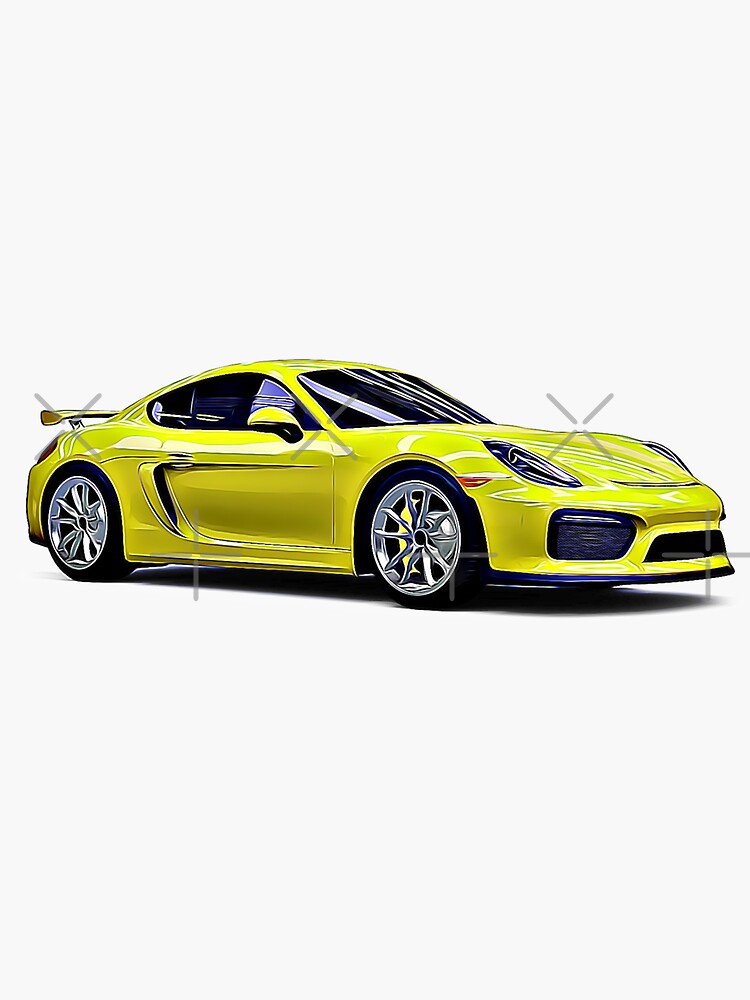 "Cayman Cartoon" Sticker for Sale by Auto-Prints | Redbubble