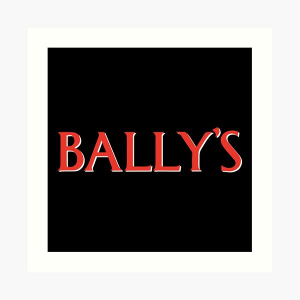 "Bally's Logo" Art Print for Sale by mathiesenstorm | Redbubble