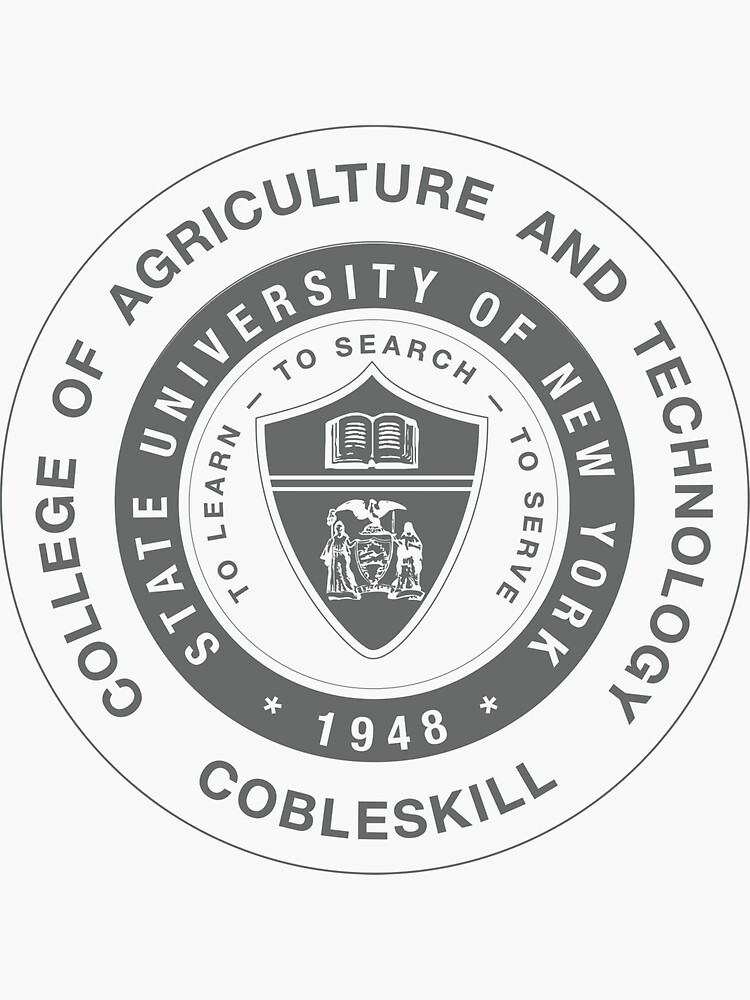 "SUNY Cobleskill" Sticker for Sale by Asaichistore | Redbubble