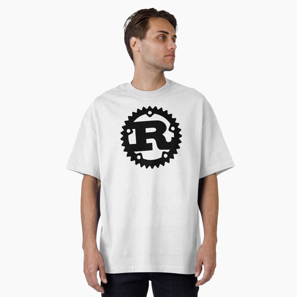 "RUST logo" Sticker by hasselbackt | Redbubble
