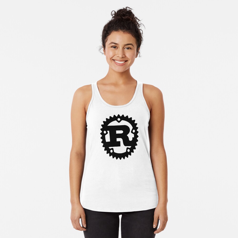 "RUST logo" Sticker by hasselbackt | Redbubble