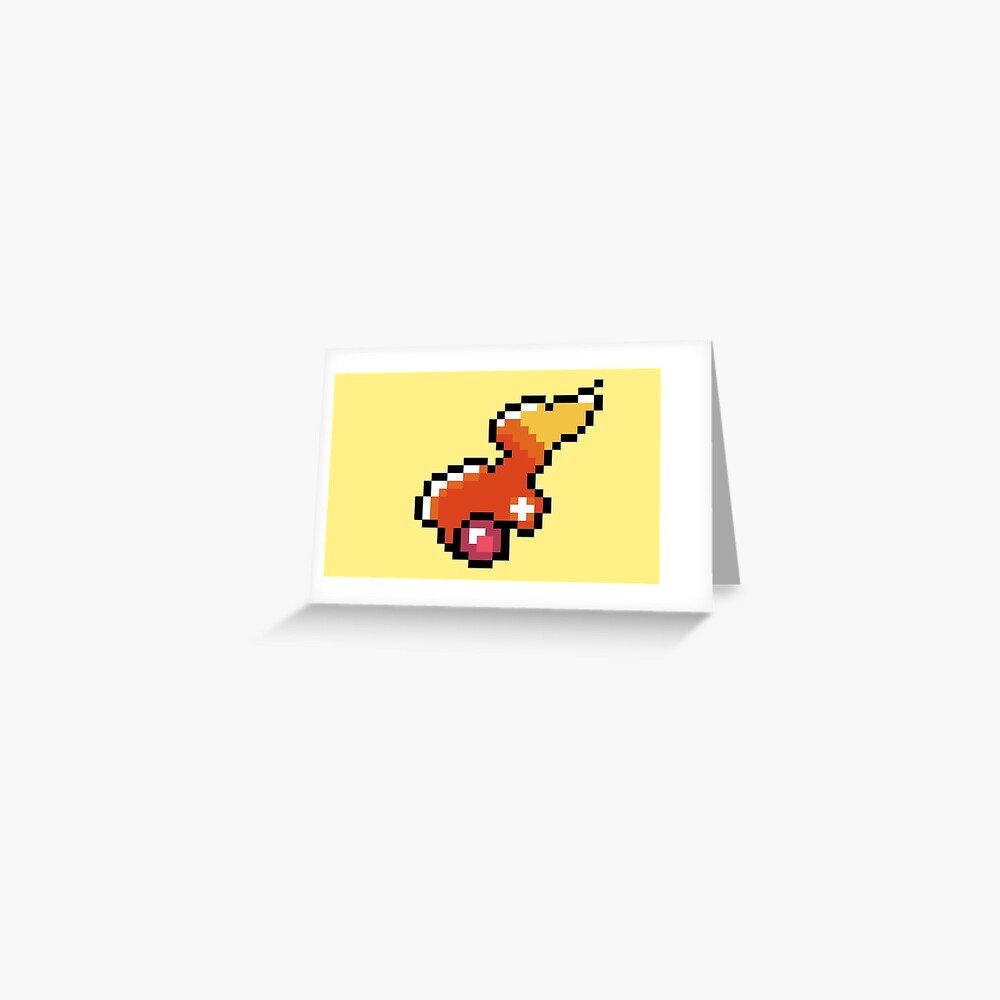 "Pokemon Hoenn Badges: Pixel Art Heat Badge" Greeting Card by bearbot ...