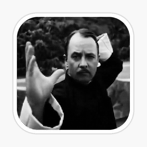 "Jonathan Quayle Higgins III" Sticker by quicksource | Redbubble