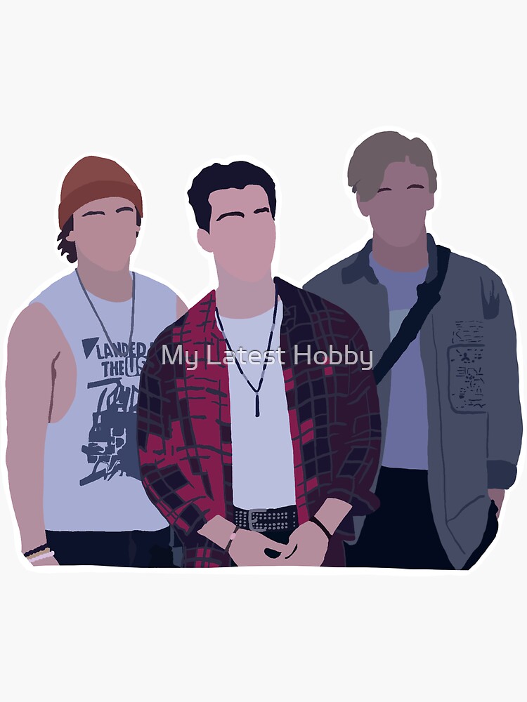 "Luke, Reggie and Alex - Julie and the Phantoms (cutout)" Sticker for ...