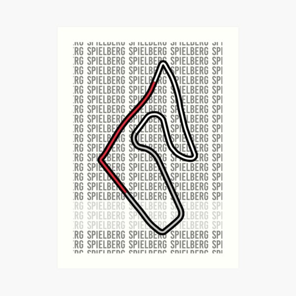 "Spielberg - F1 Track" Art Print for Sale by GreazyL | Redbubble