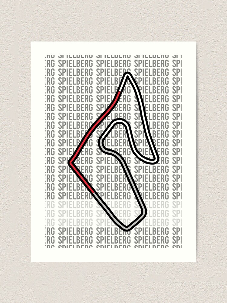 "Spielberg - F1 Track" Art Print for Sale by GreazyL | Redbubble