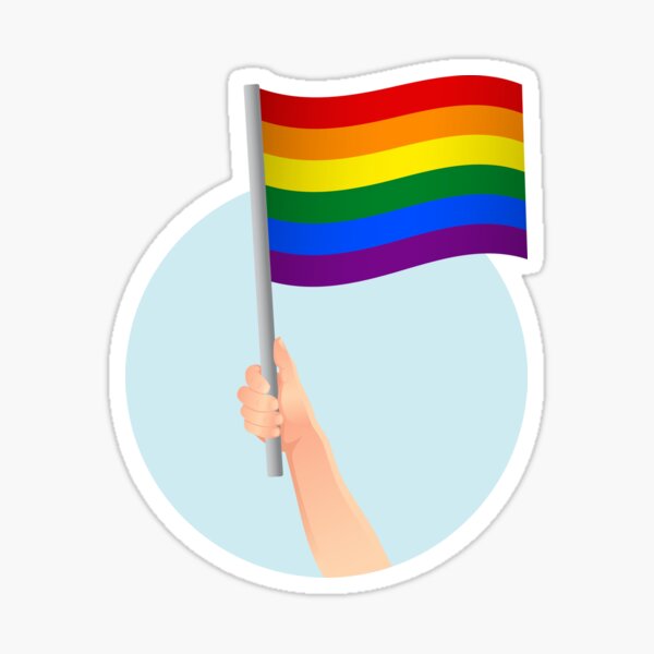 "LGBT Pride FLag" Sticker for Sale by Msmelaniedesign | Redbubble