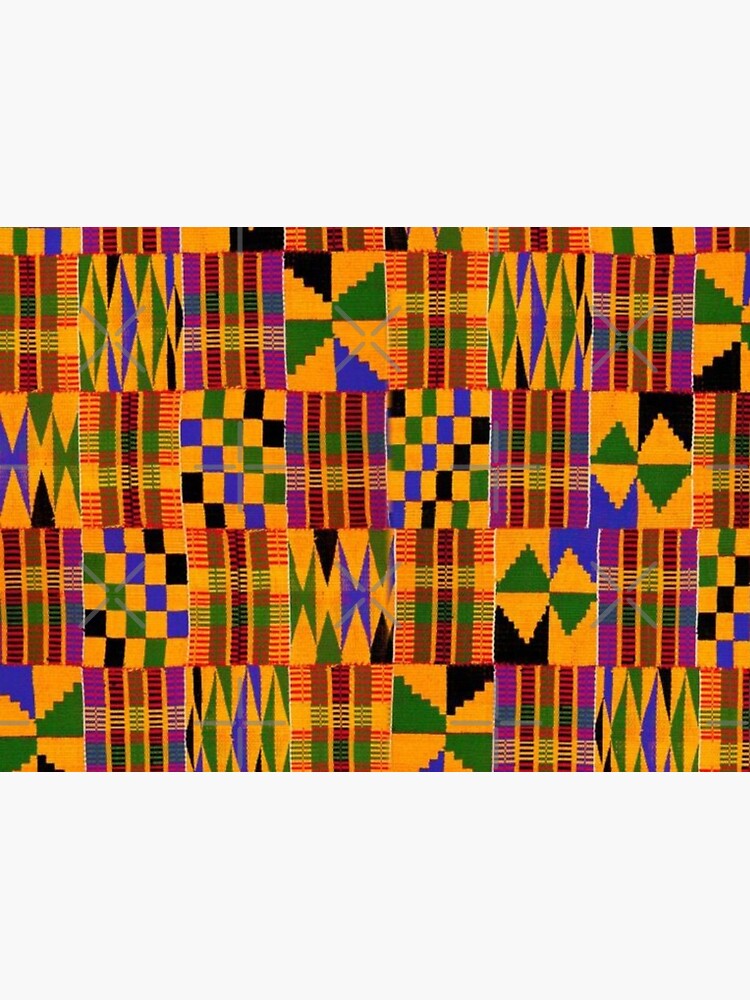 "Kente Patterns, Ornament" Mask for Sale by SpiderFish | Redbubble