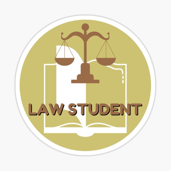 " Law Student" Sticker by Shash31 | Redbubble