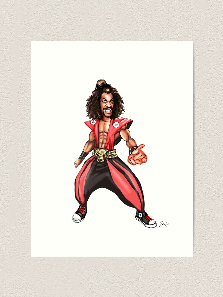 "last dragon sho nuff" Art Print by ValiantSloth | Redbubble