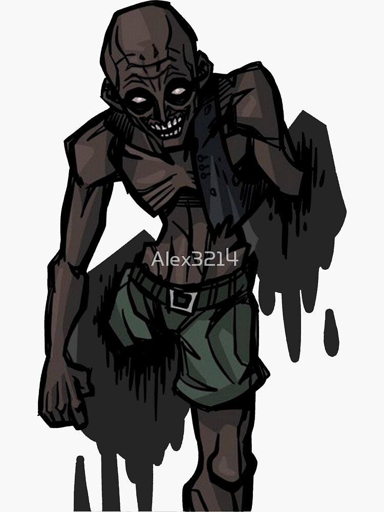 "SCP-106 "The Old Man" *HIGH QUALITY*" Sticker for Sale by Alex3214 ...