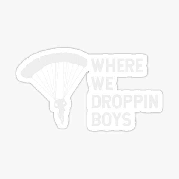 "Where We Dropping Boys Funny Meme - Perfect gift idea for Gamers ...