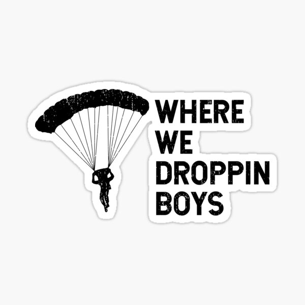 "Where We Dropping Boys Funny Meme - Perfect gift idea for Gamers ...