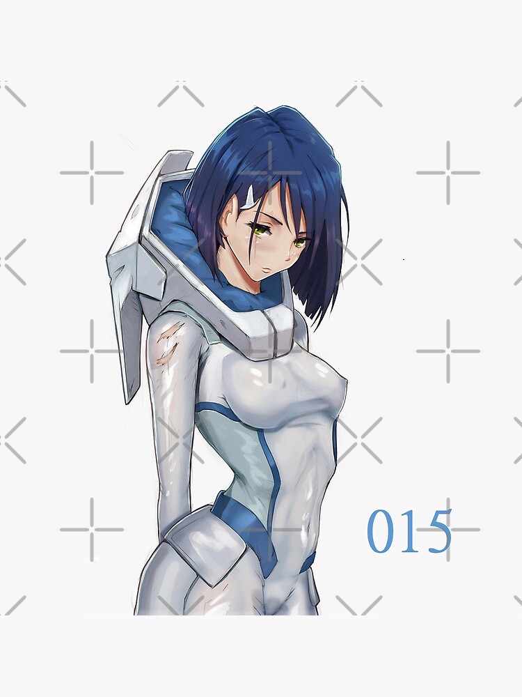 Póster «Ichigo 015 Darling in the franxx fan art Design Anime» de ...