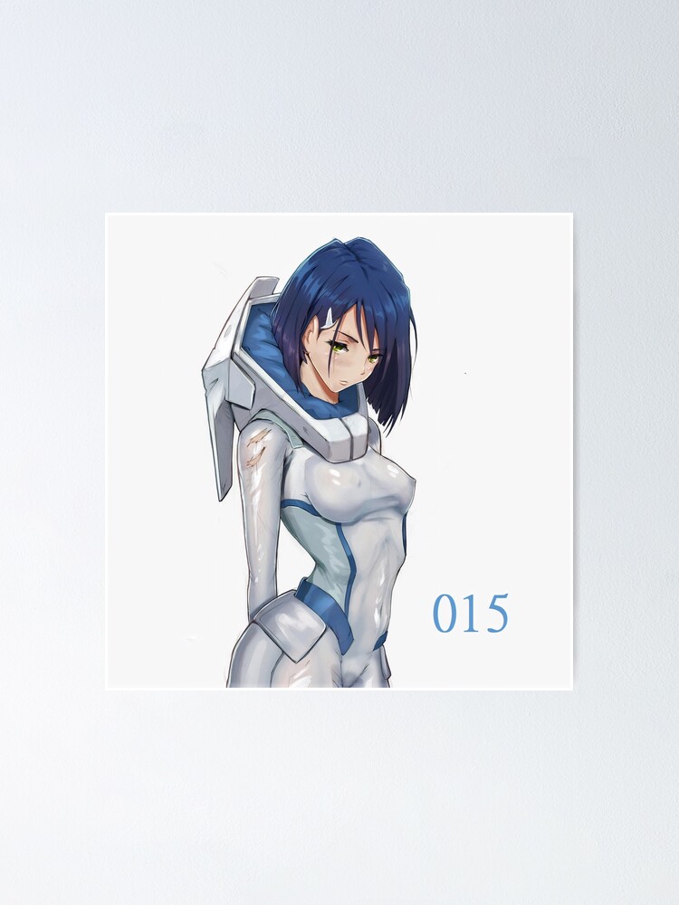 Póster «Ichigo 015 Darling in the franxx fan art Design Anime» de ...
