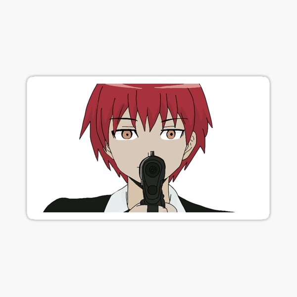 "Karma Akabane v2" Sticker for Sale by niconek03 | Redbubble