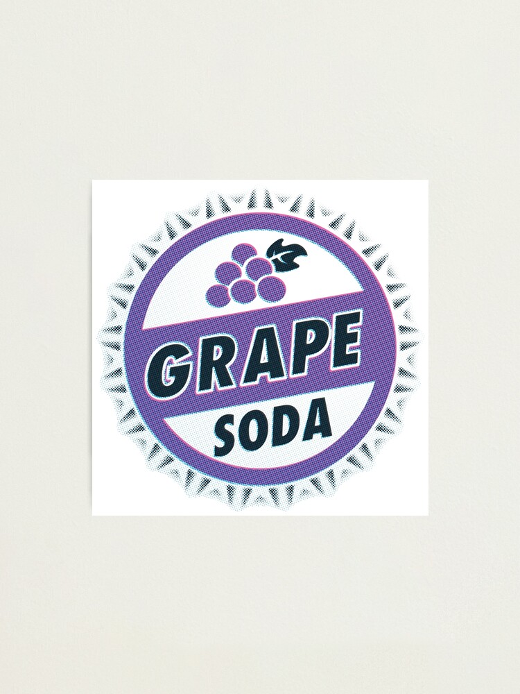 "Up Movie Grape Soda bottle cap" Photographic Print for Sale by ...