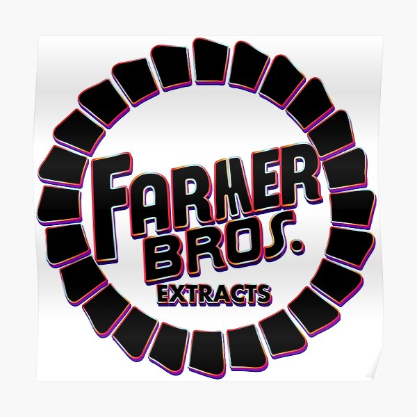 "FARMER BROS" Poster by Aesthetic909 | Redbubble