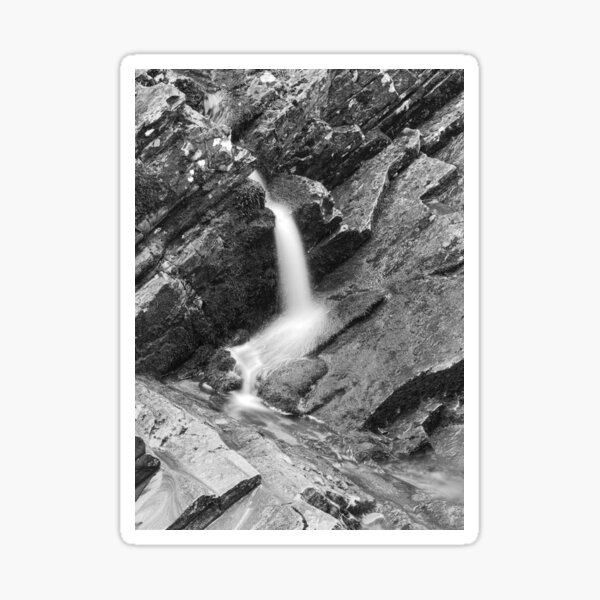 "Small Cascades, River Garry" Sticker for Sale by ShinyPhoto | Redbubble