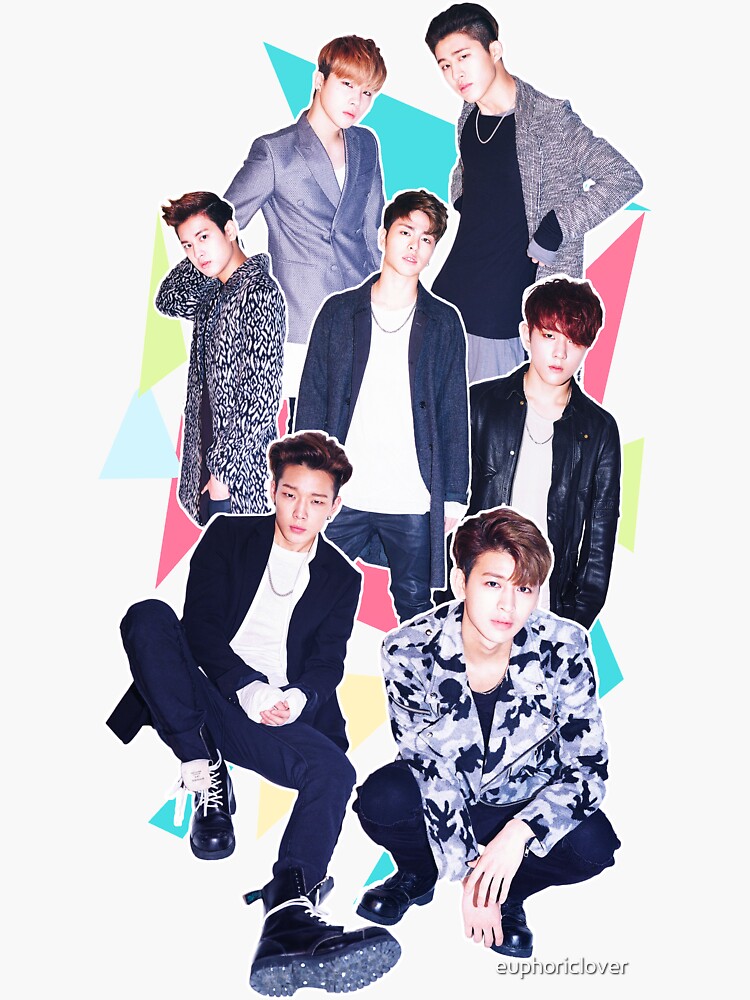 "iKON" Sticker for Sale by euphoriclover | Redbubble