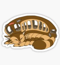Catbus Stickers | Redbubble