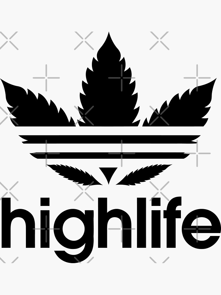 "High life" Sticker for Sale by RKR-Designs | Redbubble