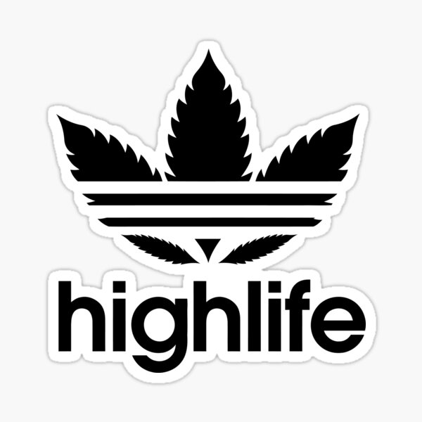"High life" Sticker for Sale by RKR-Designs | Redbubble