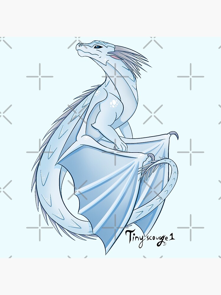 "Winter the IceWing" Poster for Sale by tinyscourge1 | Redbubble