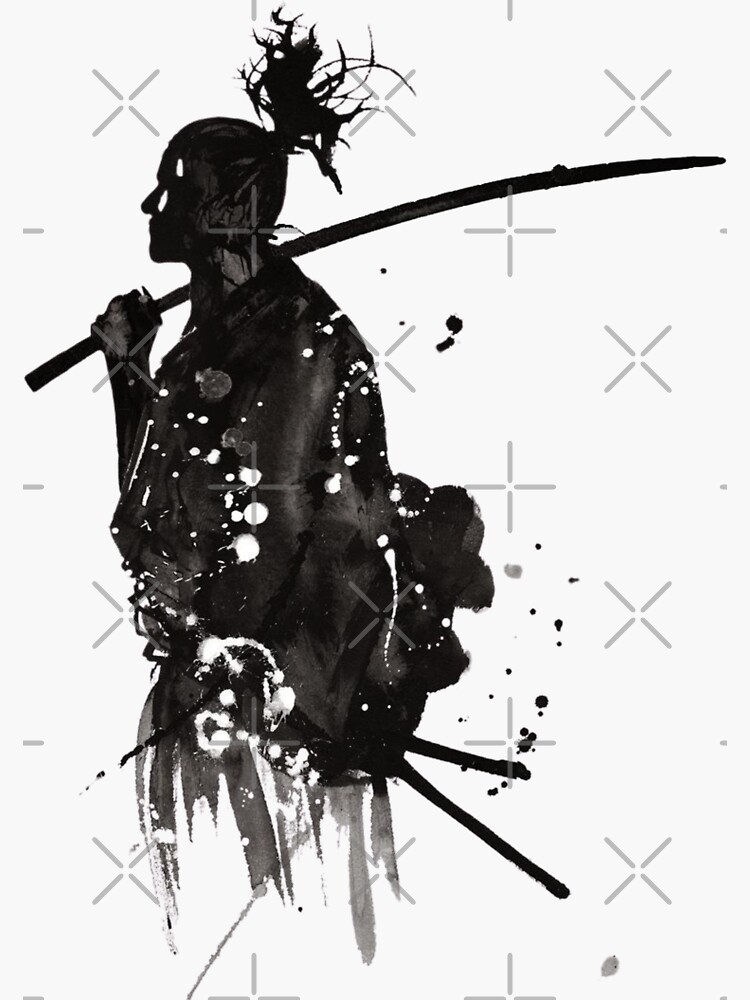 "Ronin" Sticker for Sale by SbitarLemhabel | Redbubble