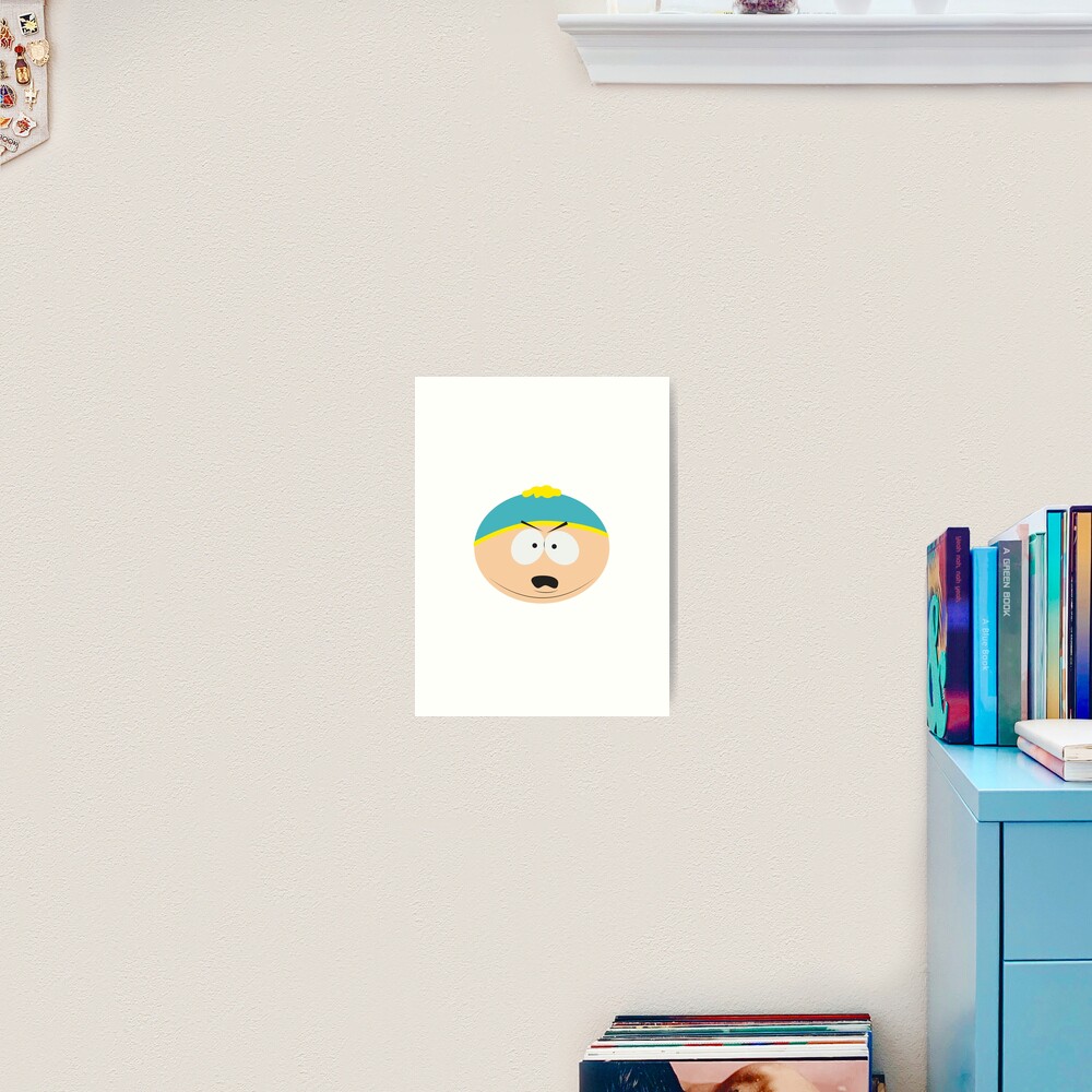 "South Park Eric Cartman Angry Face" Art Print for Sale by FanaToonic ...