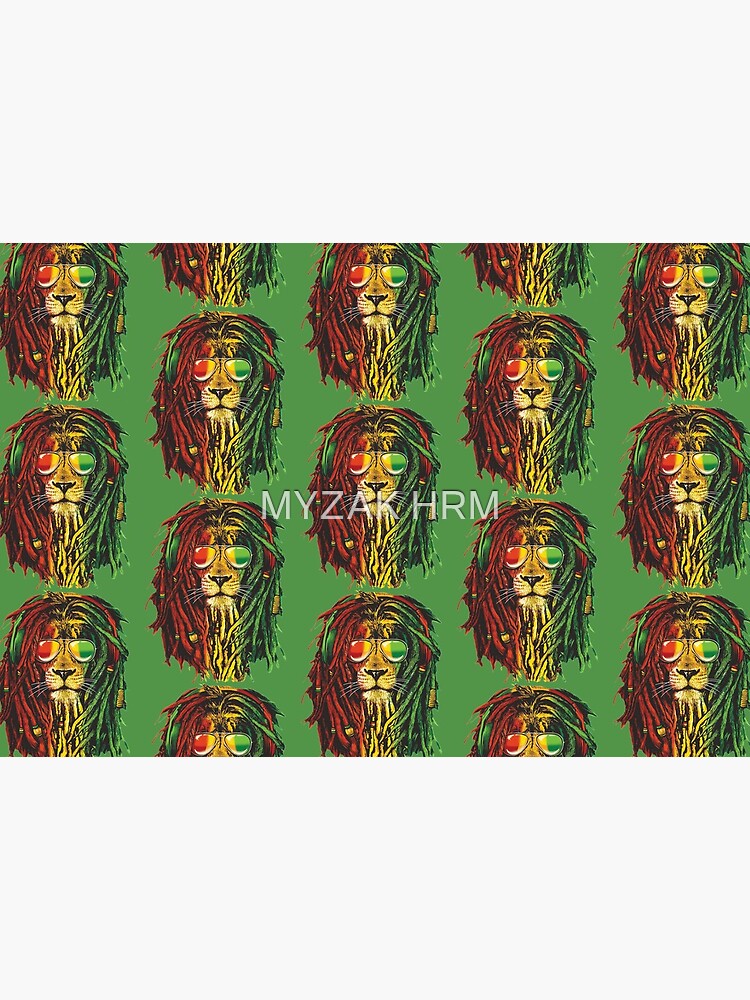 Mascarilla «Bob Marley Rasta Lion Art para Reggae Lover» de Ouss-HRM ...