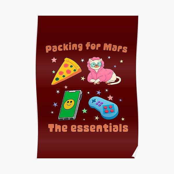 "Essential Packing For Mars – Mars Here We Come Colonization of ...