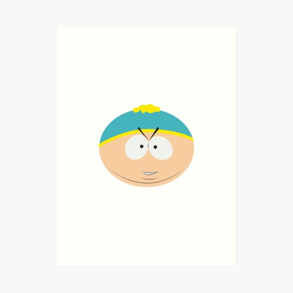 "South Park Eric Cartman Evil Face" Art Print for Sale by FanaToonic ...