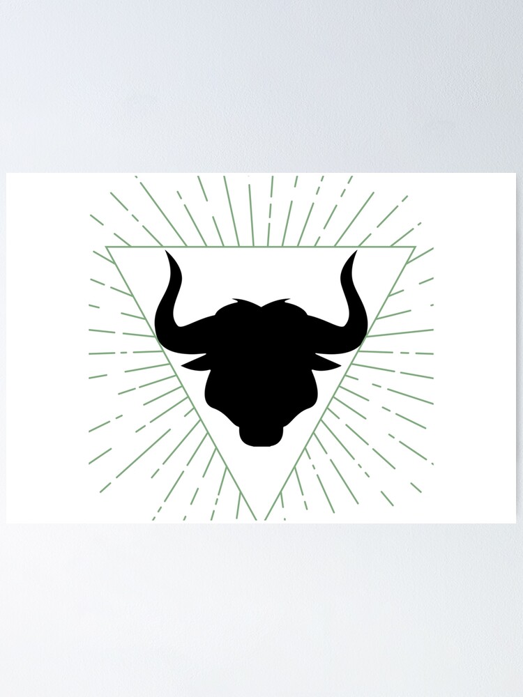 "bull digital and artistic art" Poster by upadhyaynityam | Redbubble