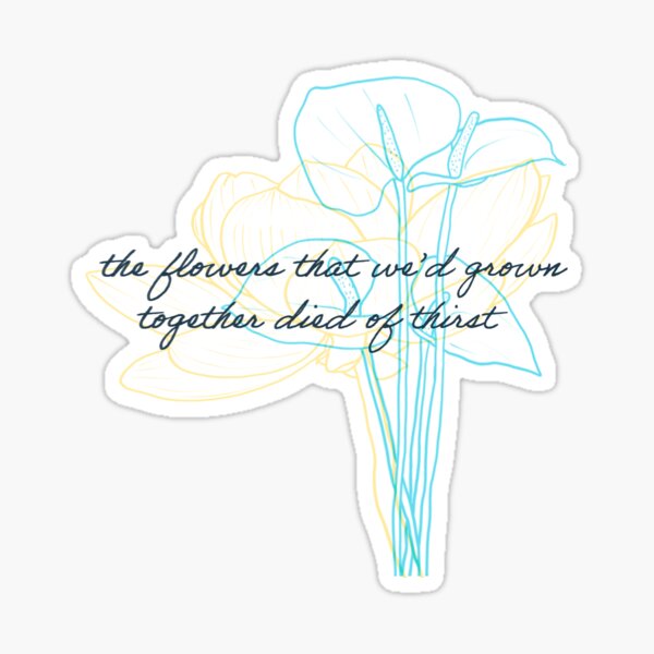 "Taylor swift clean lyrics art" Sticker by Char1eyxo | Redbubble