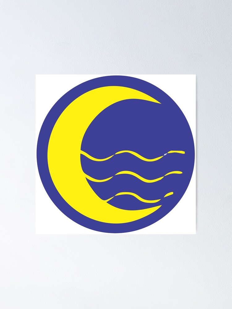 "Waterbender Logo" Poster by Animos | Redbubble
