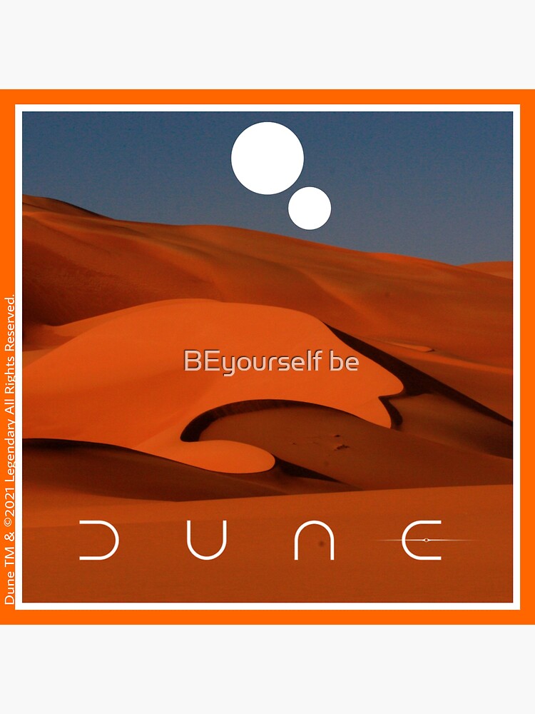 "Dune 2021 " Sticker for Sale by BEyourself be | Redbubble