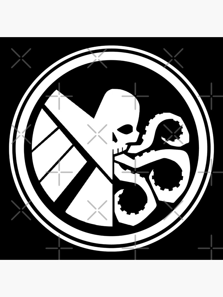 "HYDRA/SHIELD LOGO" Poster by Agent34 | Redbubble