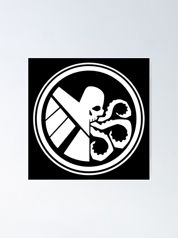 "HYDRA/SHIELD LOGO" Poster by Agent34 | Redbubble