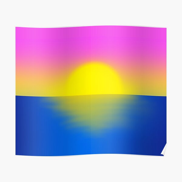 "Subtle Pride Flags: Pansexual" Poster by Druif- | Redbubble