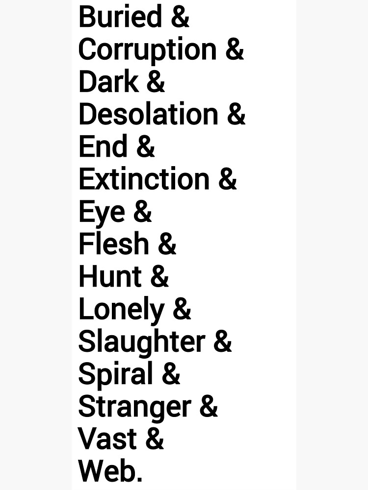 "TMA Entities (Large)" Sticker by eggily1023 | Redbubble