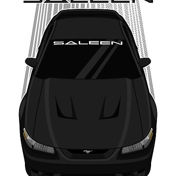 "Ford Mustang Saleen SN95 - 1999-2004 - Black" Sticker for Sale by ...