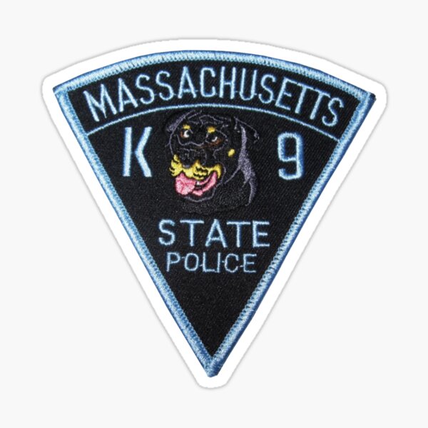 "Massachusetts State Police K-9" Sticker for Sale by lawrencebaird ...