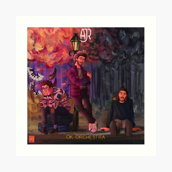 "ok orchestra" Art Print for Sale by Kimborger | Redbubble