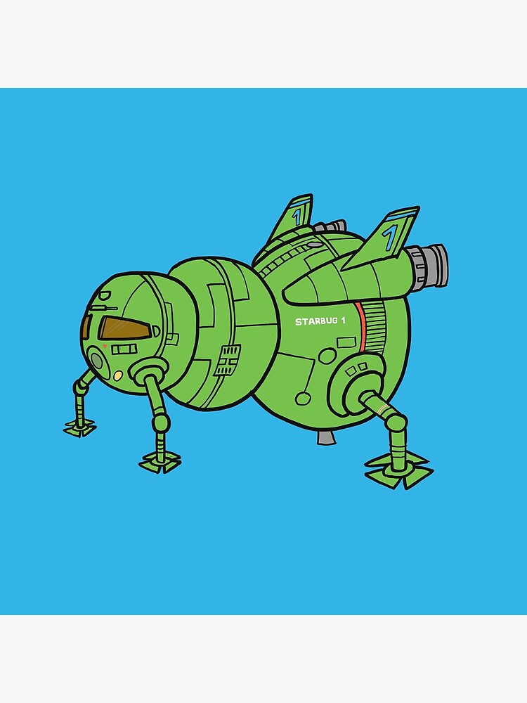 Starbug Red Dwarf Poster For Sale By Magreenhouse86 Redbubble